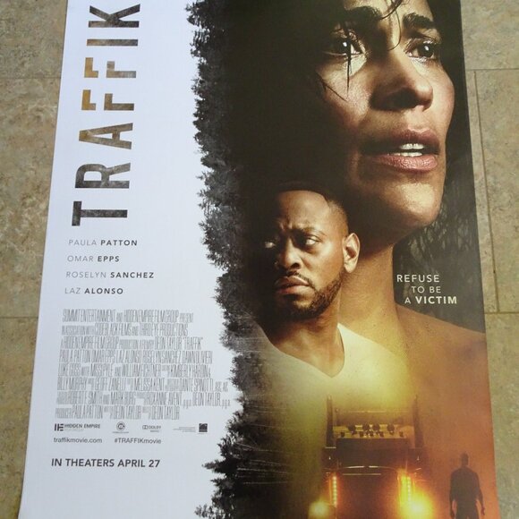 Art | Traffik Movie Poster With Omar Epps And Paula Patton | Poshmark